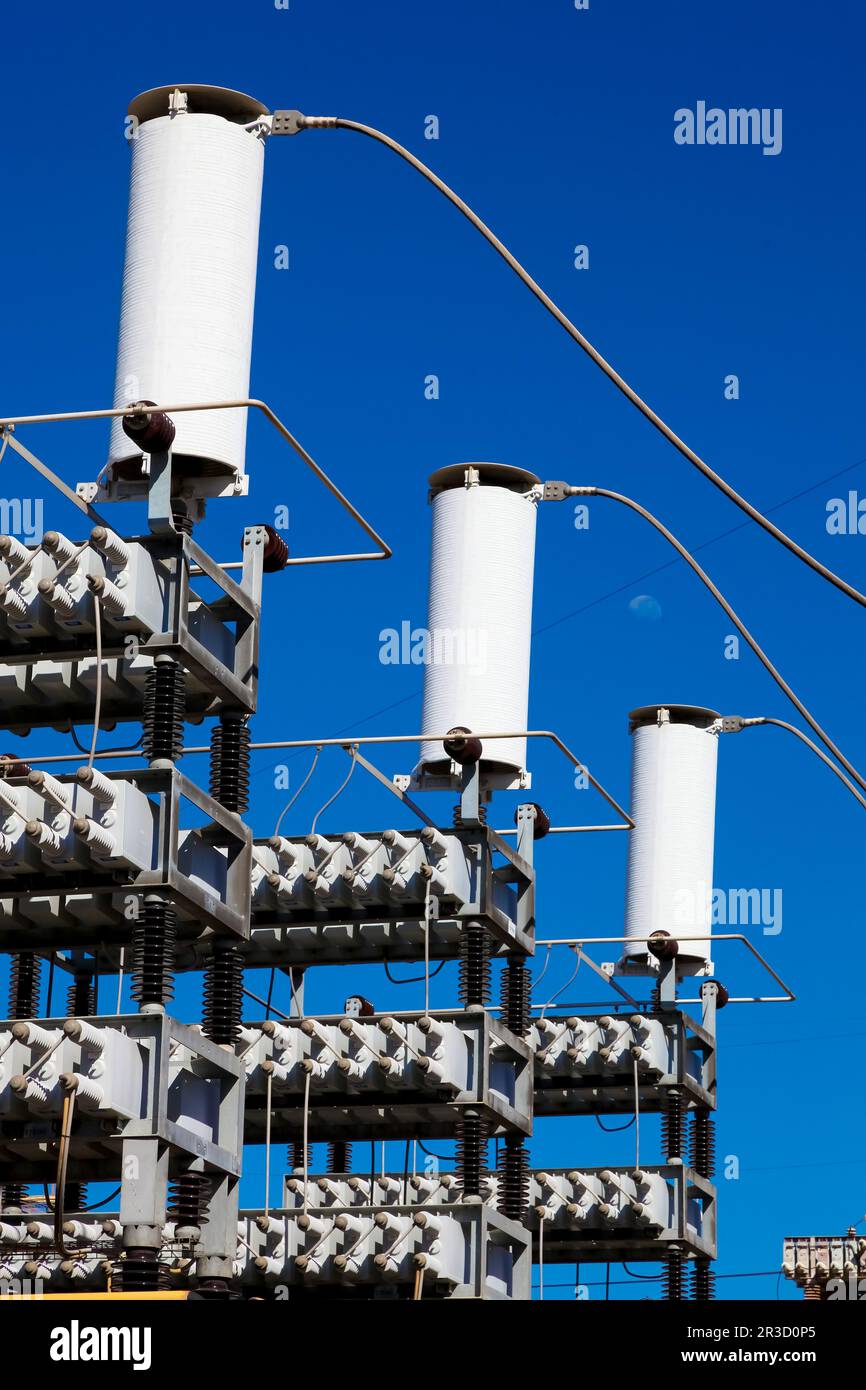 Electric Power Distribution Plant Facility Stock Photo - Alamy