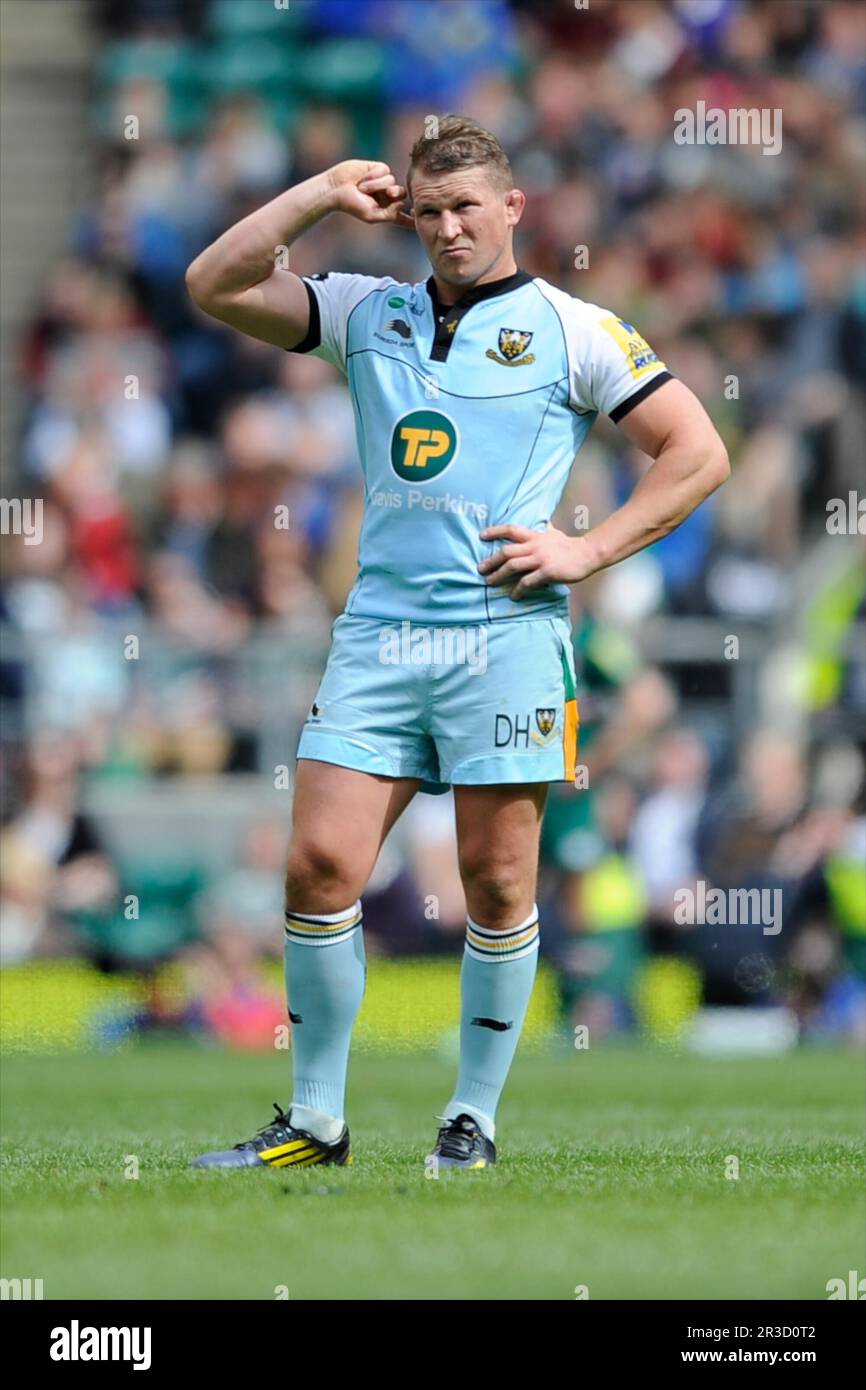 Northampton saints dylan hartley hi-res stock photography and images ...