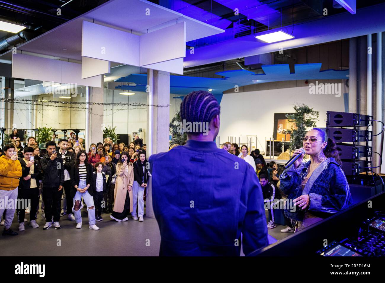 AMSTERDAM - Sor and Tabitha perform with new song 'It's okay' during ...