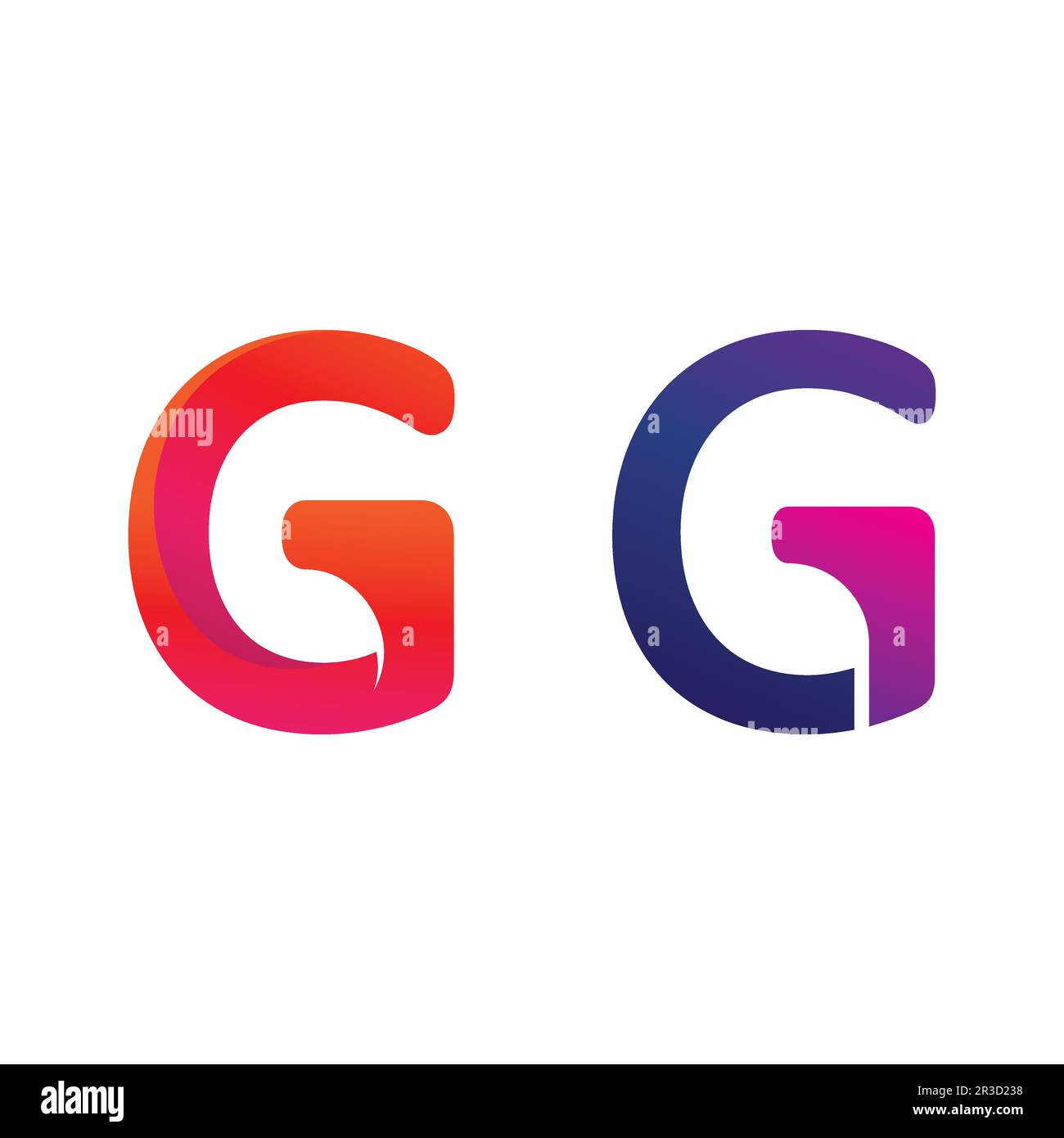 G Letter vector illustration icon Logo Template design Stock Vector ...