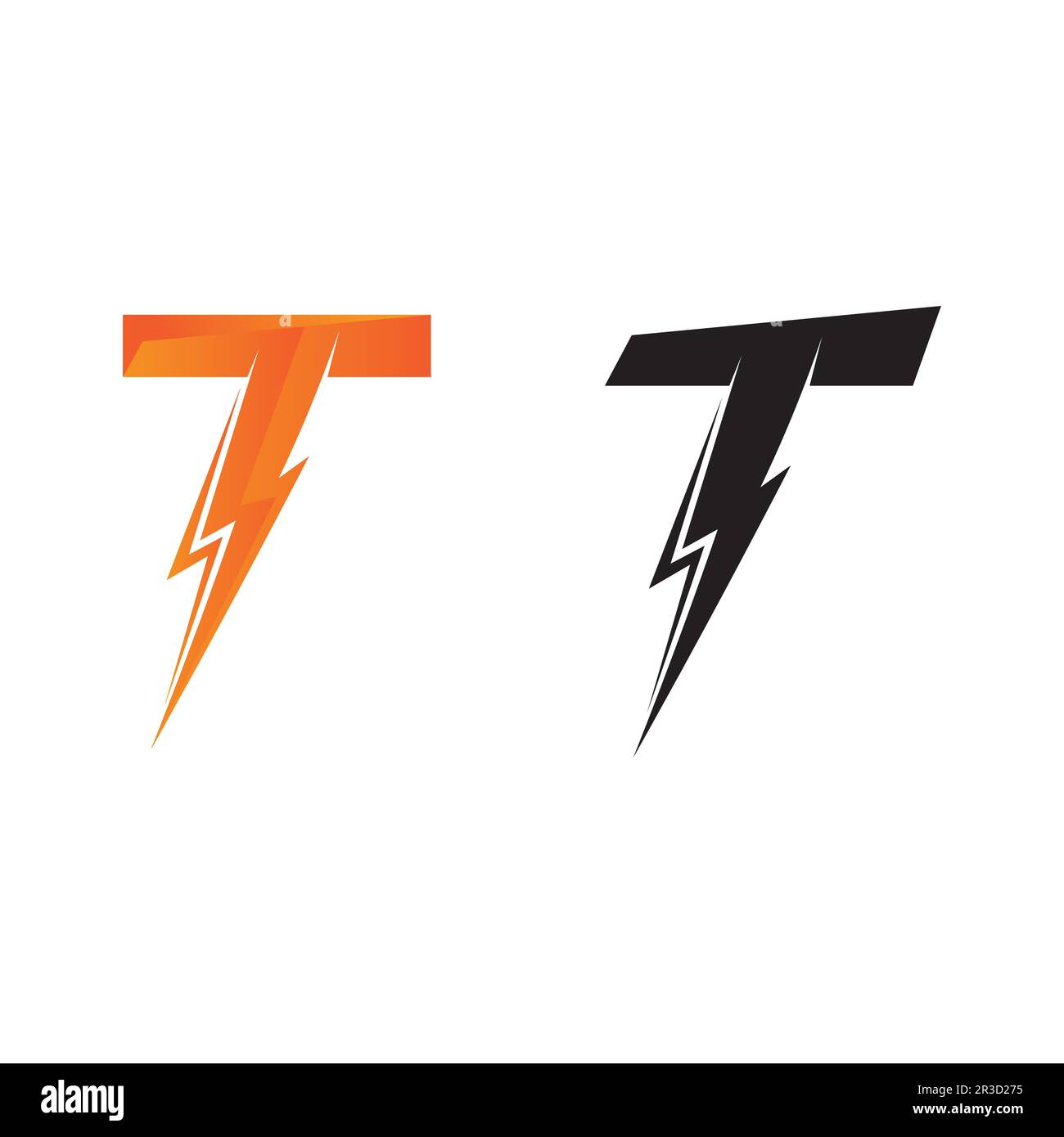 letter T logo image and font T design graphic vector Stock Vector Image ...