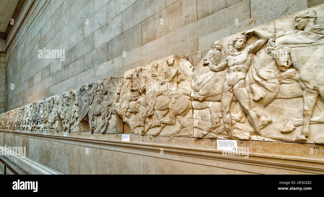 British Museum Great Russell Street London The Parthenon Sculptures Elgin Marbles Image eighteen ...