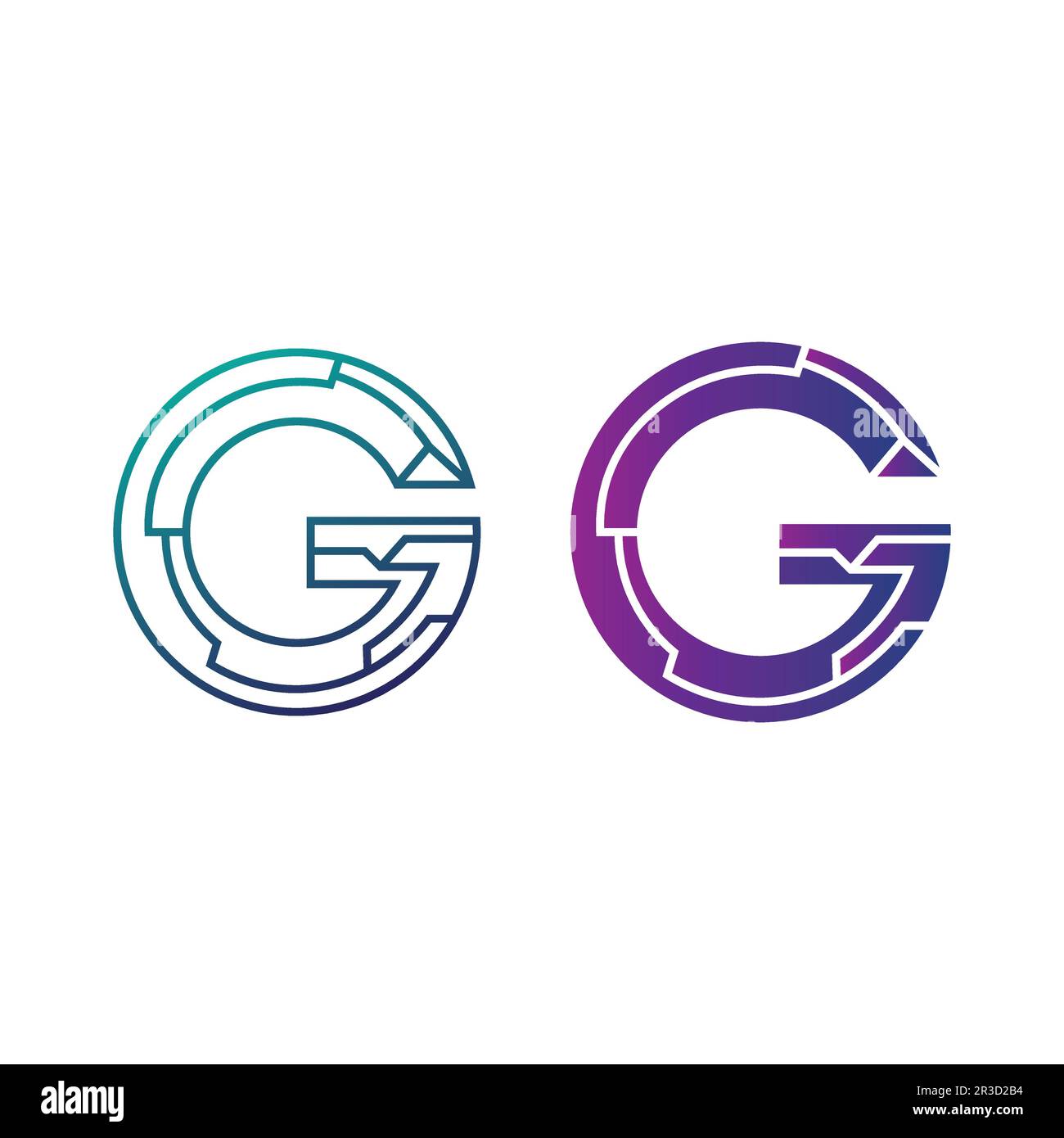 G Letter vector illustration icon Logo Template design Stock Vector ...