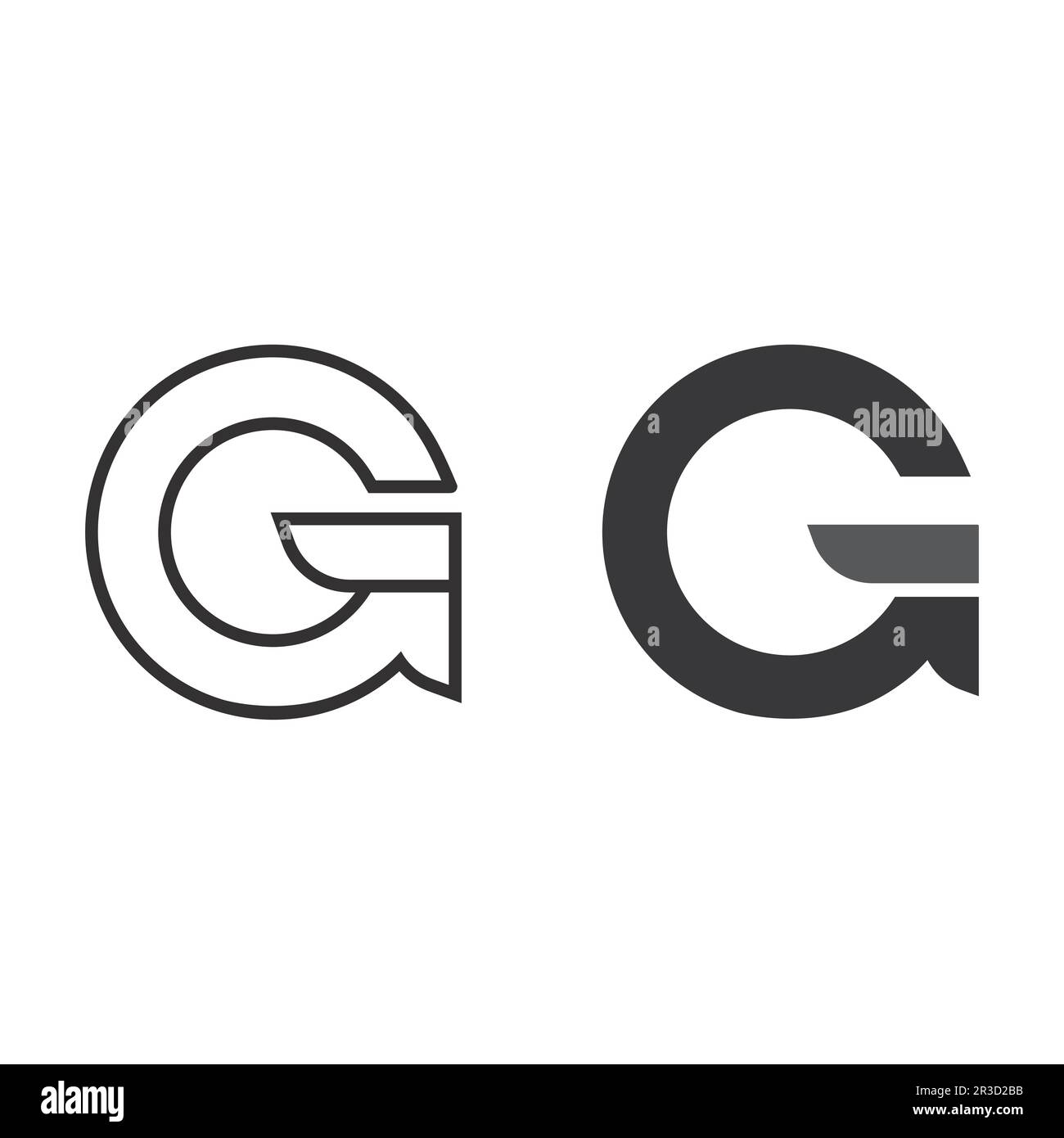 G Letter vector illustration icon Logo Template design Stock Vector ...