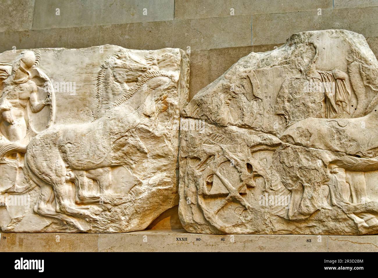 British Museum Great Russell Street London The Parthenon Sculptures Elgin Marbles Image four ...