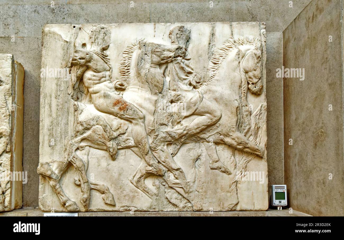 British Museum Great Russell Street London The Parthenon Sculptures ...