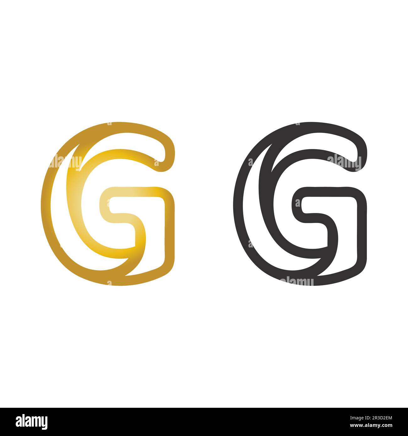 G Letter vector illustration icon Logo Template design Stock Vector ...