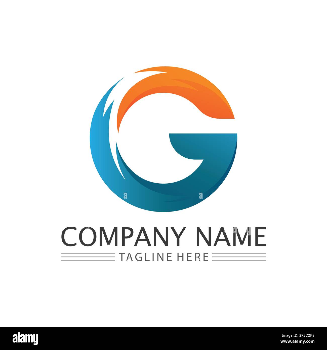 G Letter vector illustration icon Logo Template design Stock Vector ...