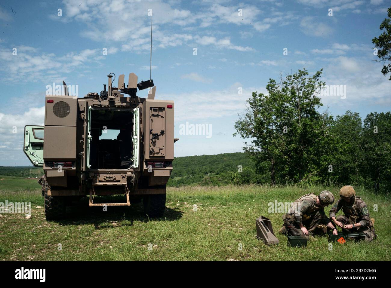 Vbmr armoured vehicle hi-res stock photography and images - Alamy