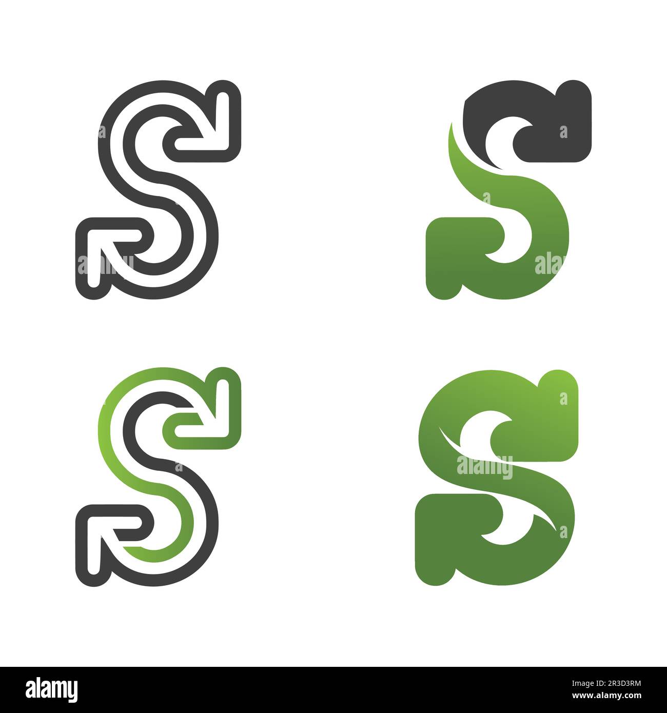 Business corporate letter S logo design vector Stock Vector Image & Art ...