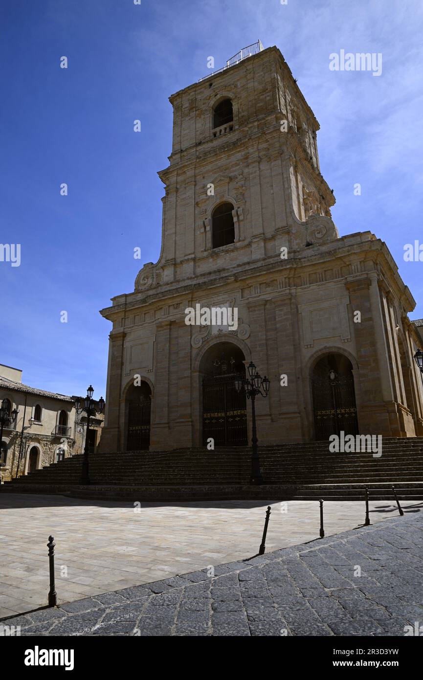 Landscape with scenic exterior view of the Gothic style Duomo a ...