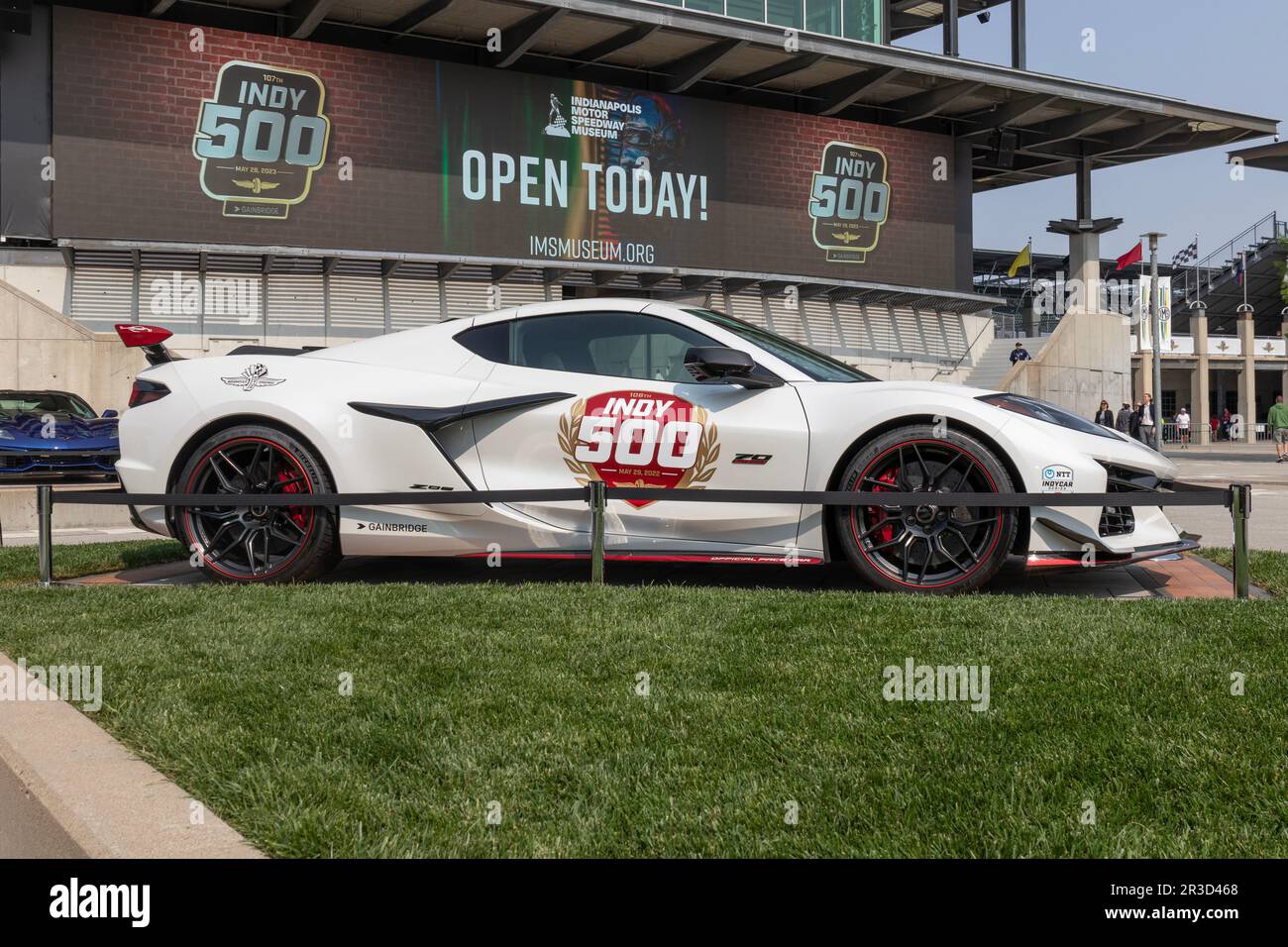 Indianapolis - Circa May 2023: Chevrolet Corvette Indianapolis 500 Pace ...