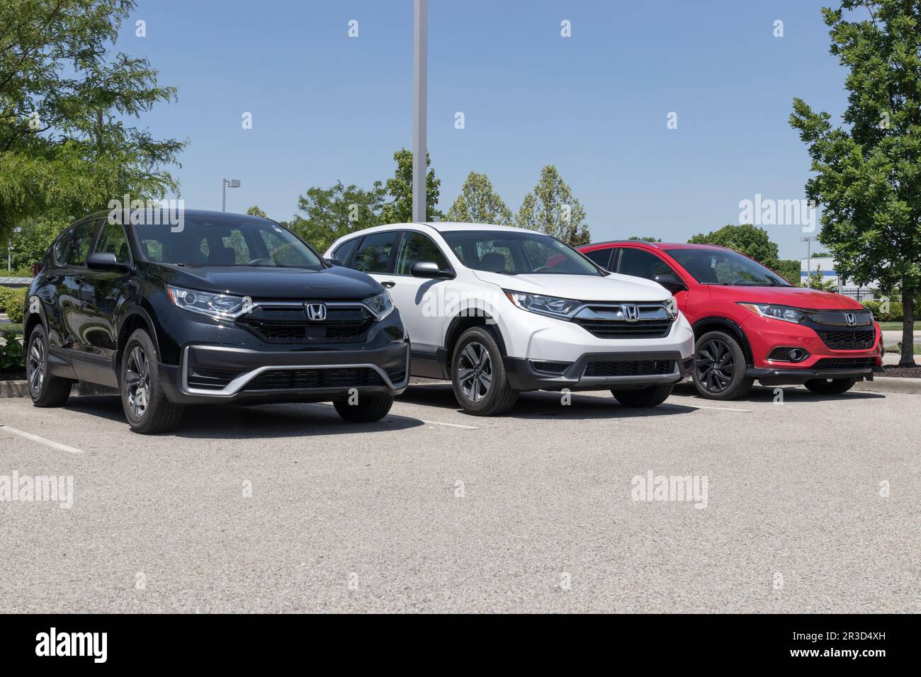 Fishers - Circa May 2023: Honda CR-V display at a dealership. Honda ...