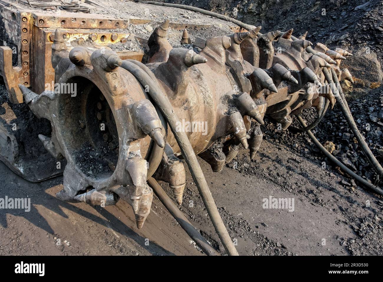 Drilling underground machine hi-res stock photography and images - Alamy