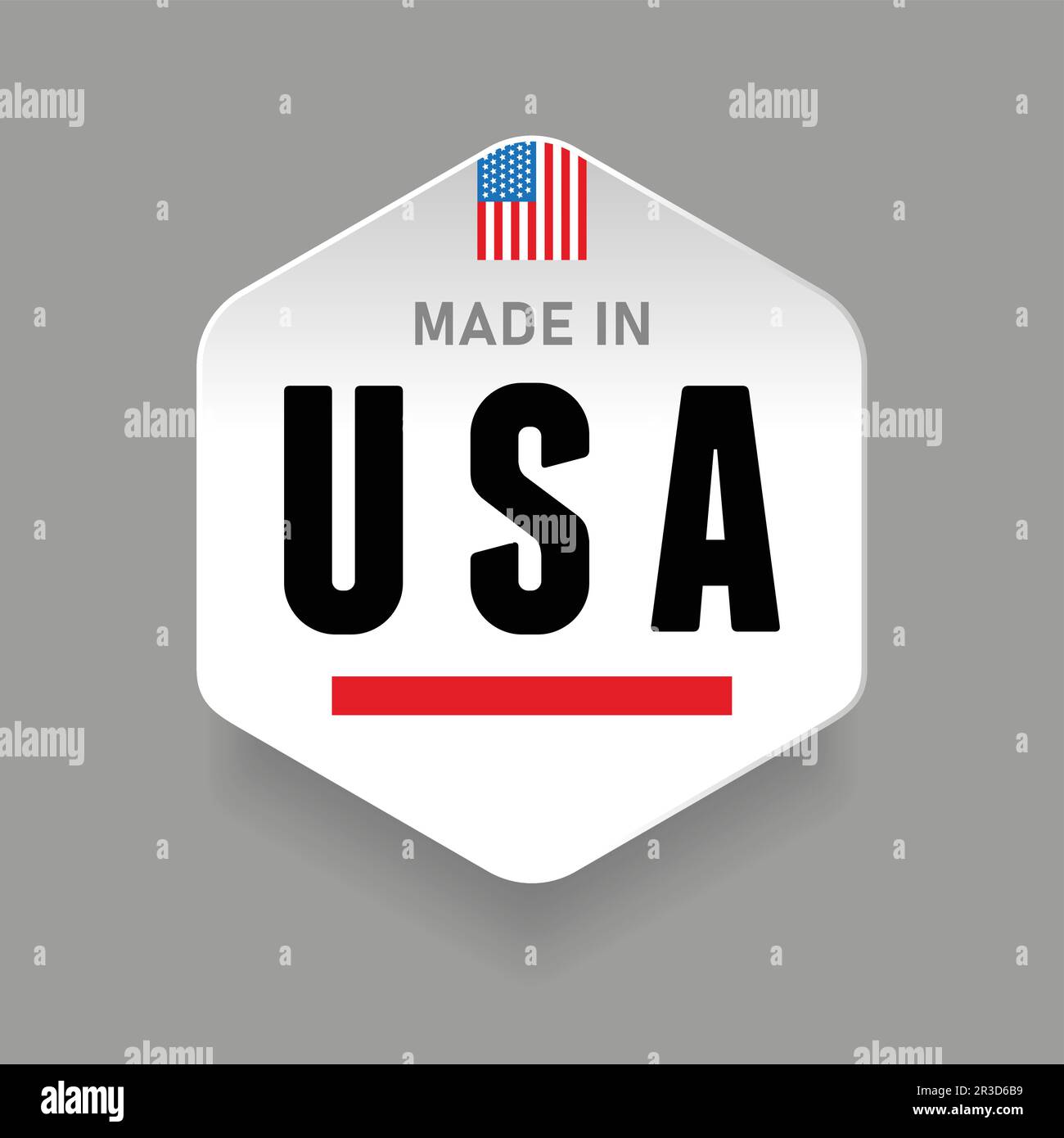 American made sticker hi-res stock photography and images - Alamy