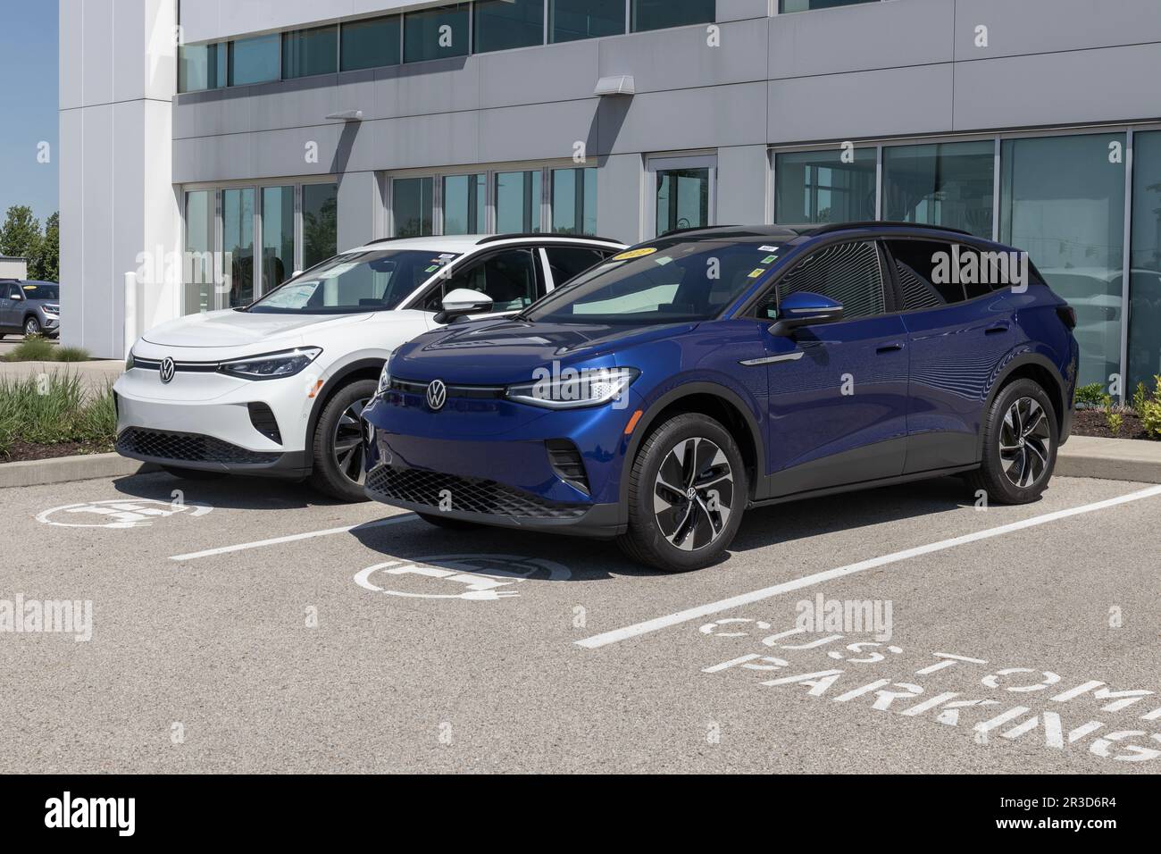 Noblesville - Circa May 2023: Volkswagen ID.4 SUV Electric Vehicle EV ...