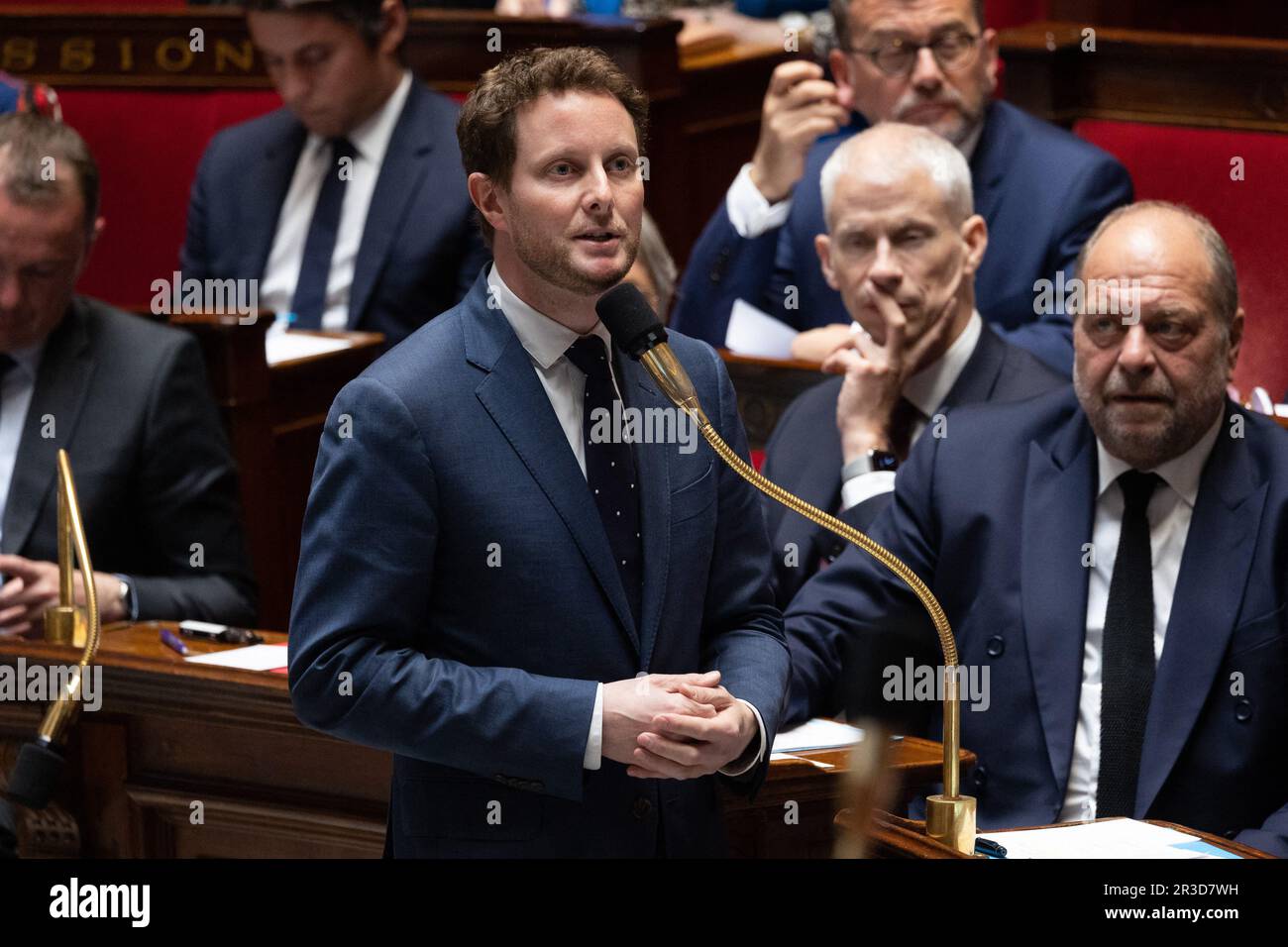 Paris, France. 23rd May, 2023. French Minister Delegate for Transport ...