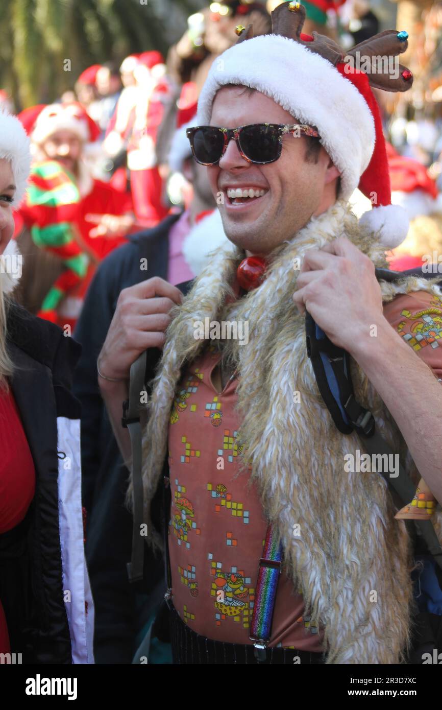 SantaCon, San Francisco Stock Photo - Alamy