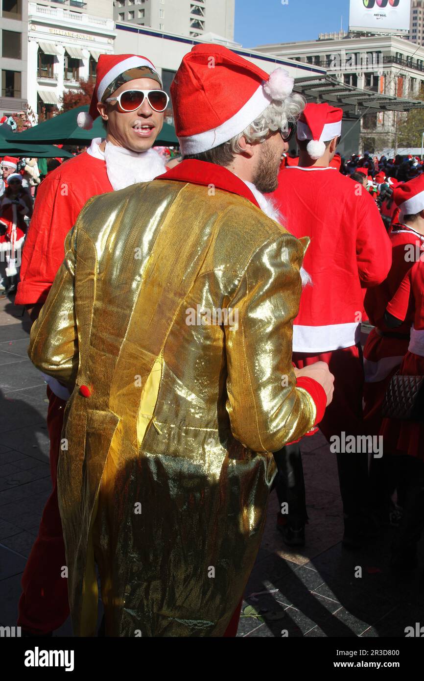 SantaCon, San Francisco Stock Photo - Alamy