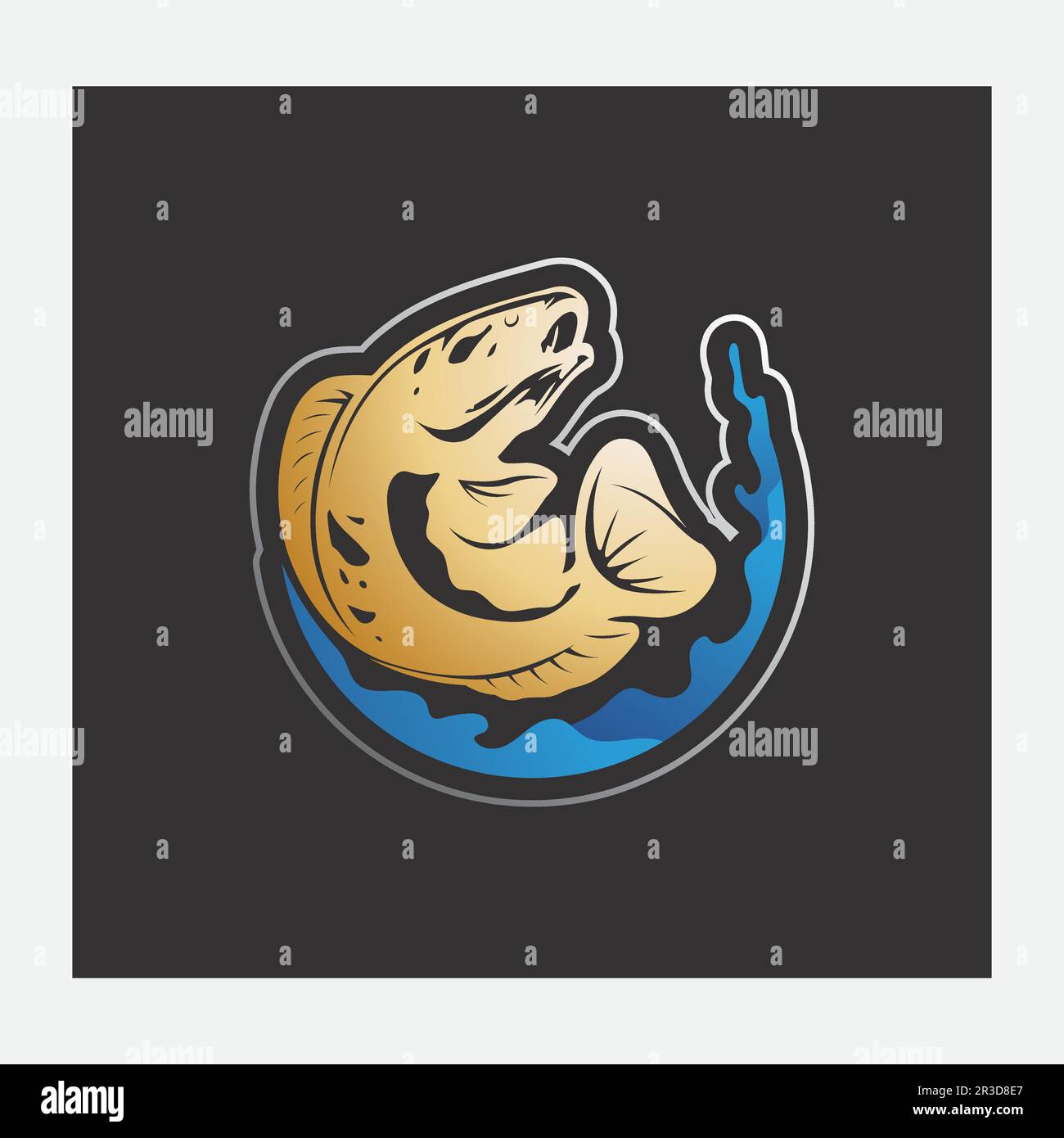 Channa Snakehead fish, Predator Fish, animal underwater design, logo ...