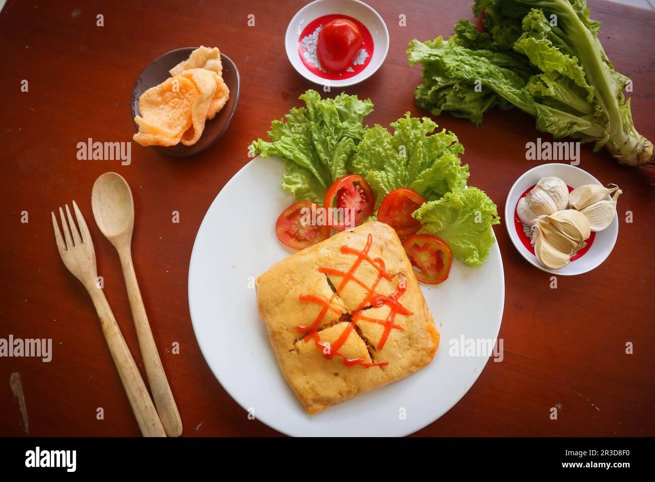 nasi goreng pattaya or Pattaya Fried Rice (Stuffed Omelette Fried Rice ...