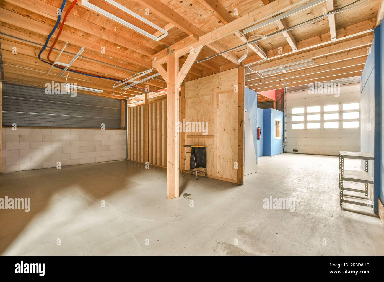 Unfinished Garage Storage