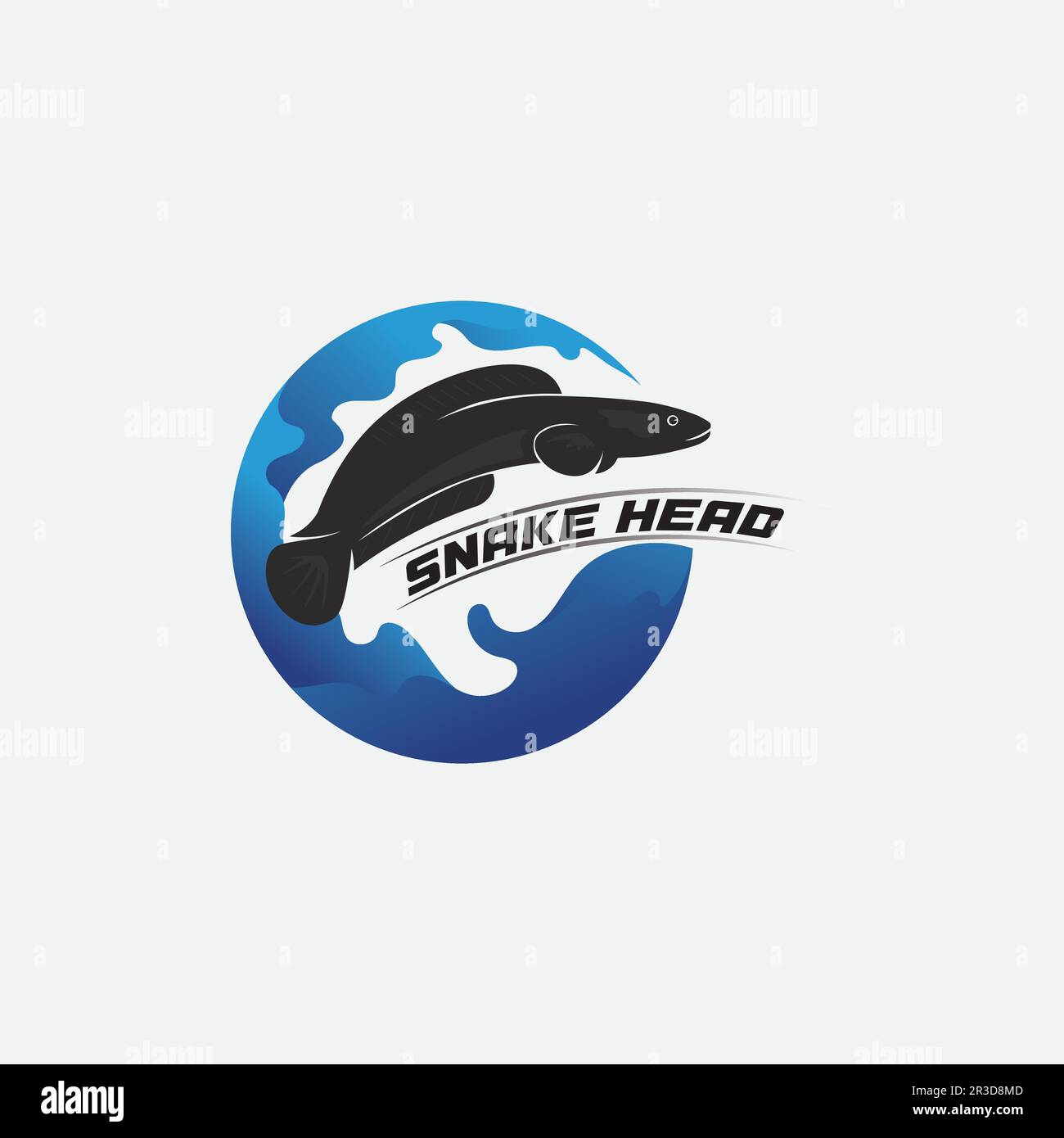 Channa Snakehead fish, Predator Fish, animal underwater design, logo ...