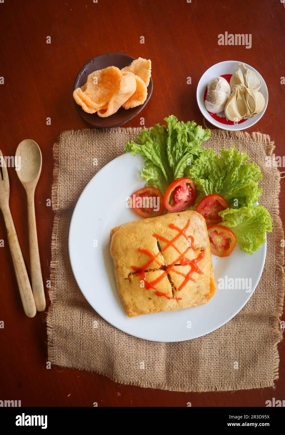 nasi goreng pattaya or Pattaya Fried Rice (Stuffed Omelette Fried Rice ...