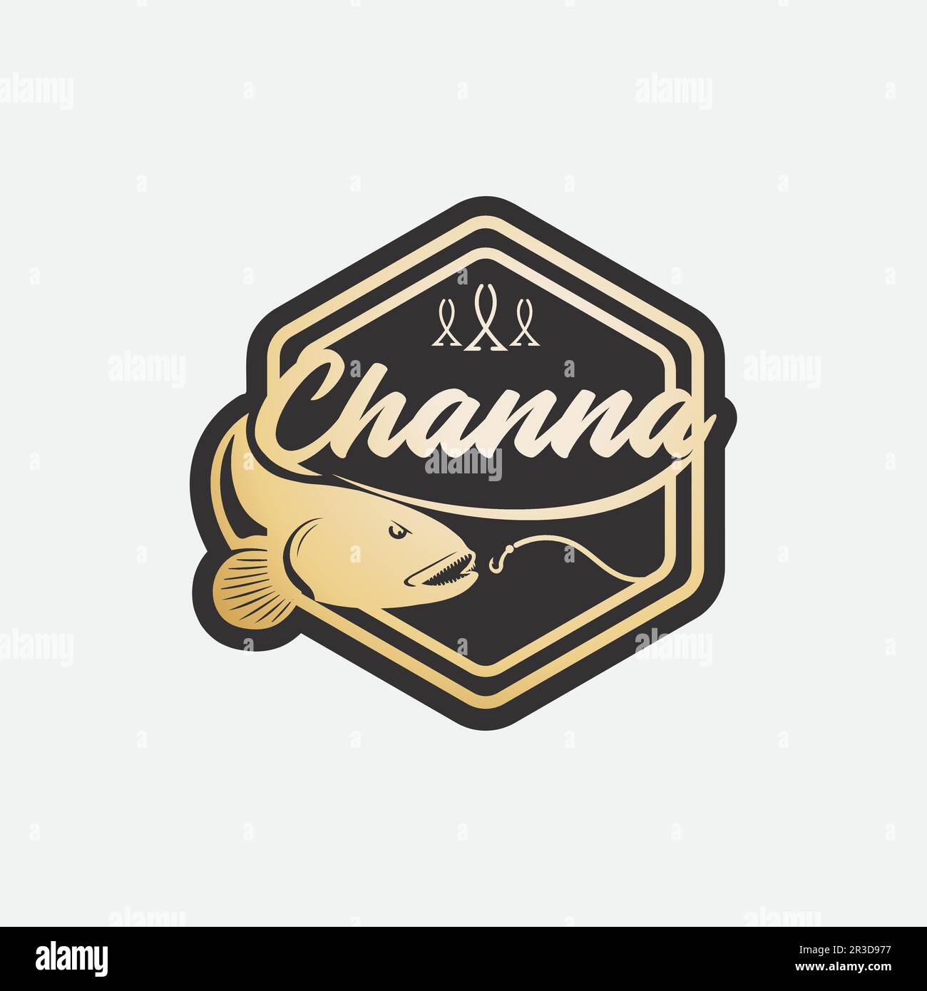 Channa Snakehead fish, Predator Fish, animal underwater design, logo ...