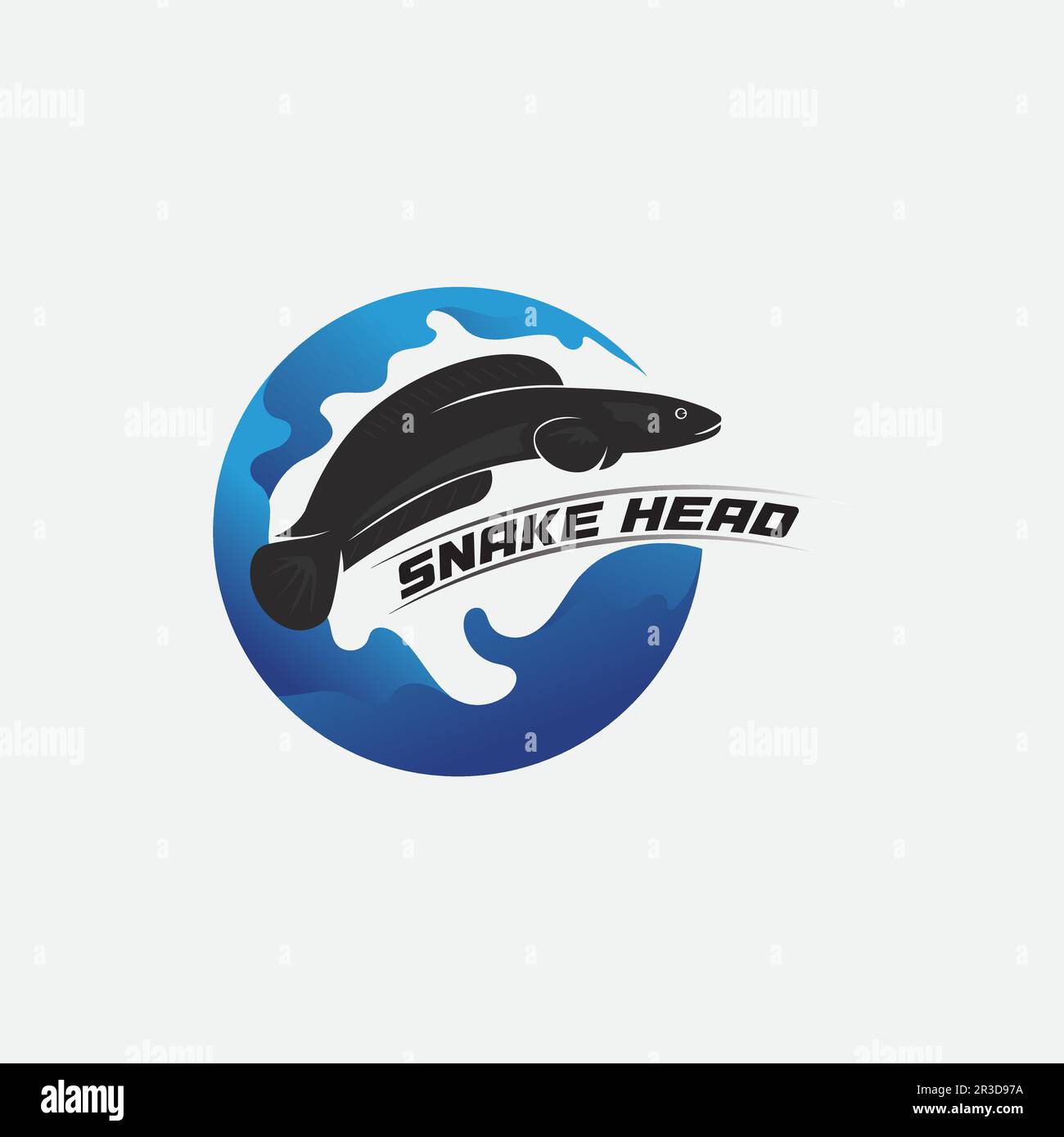Channa Snakehead fish, Predator Fish, animal underwater design, logo ...