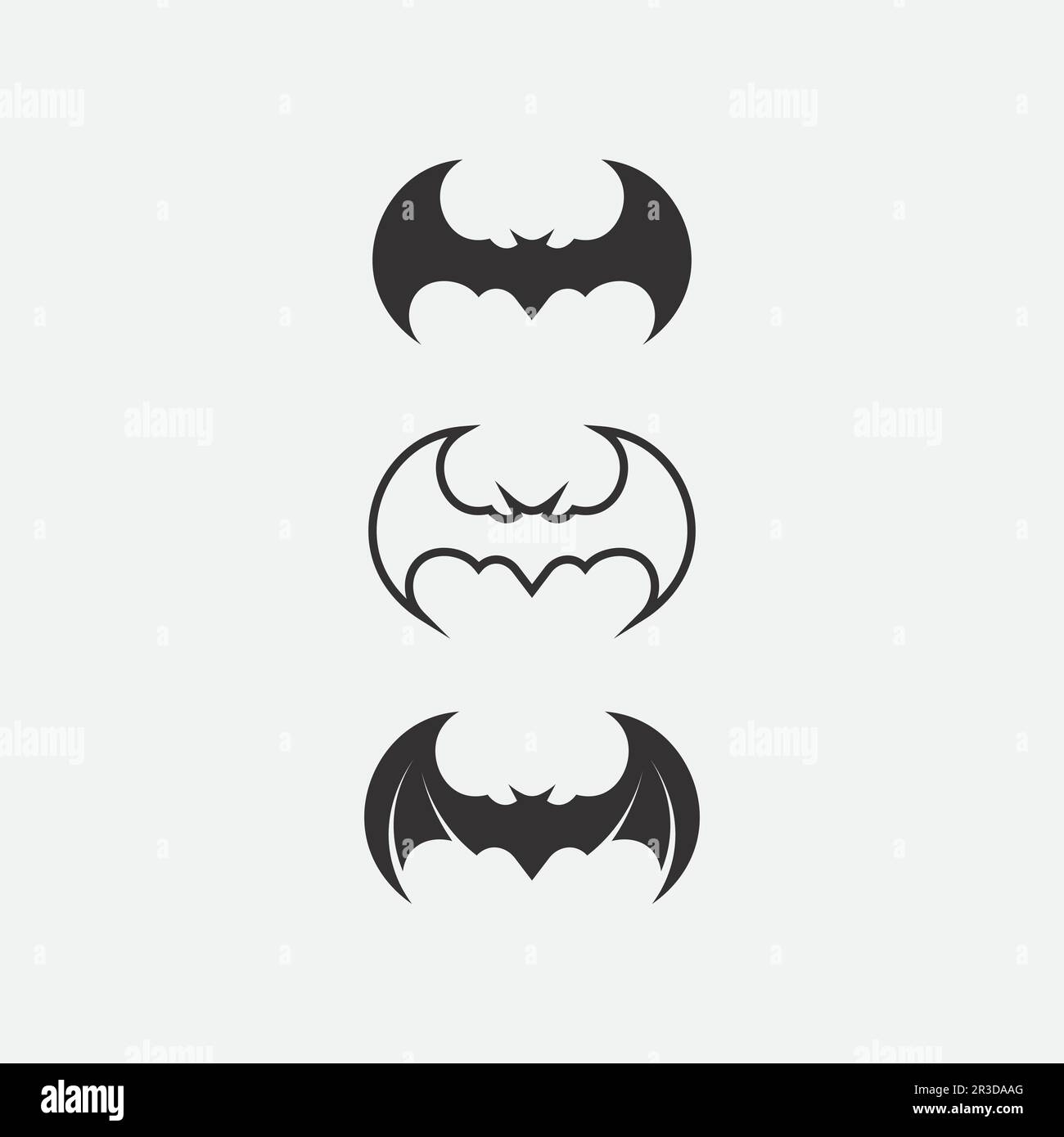 Bat logo animal and vector, wings, black, halloween, vampire, gothic ...