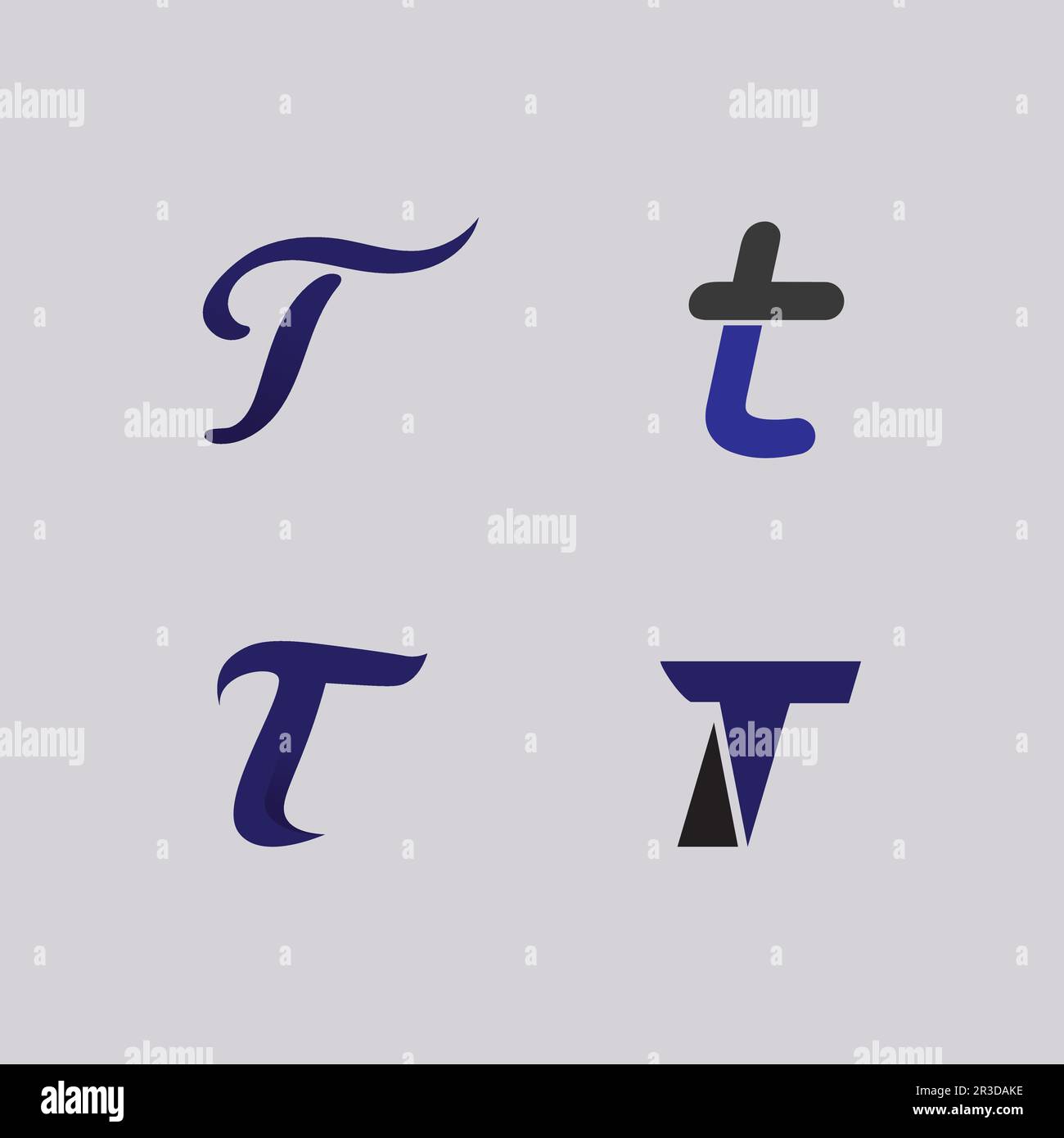 T letter and font T logo vector font alphabet design and icon T Stock ...