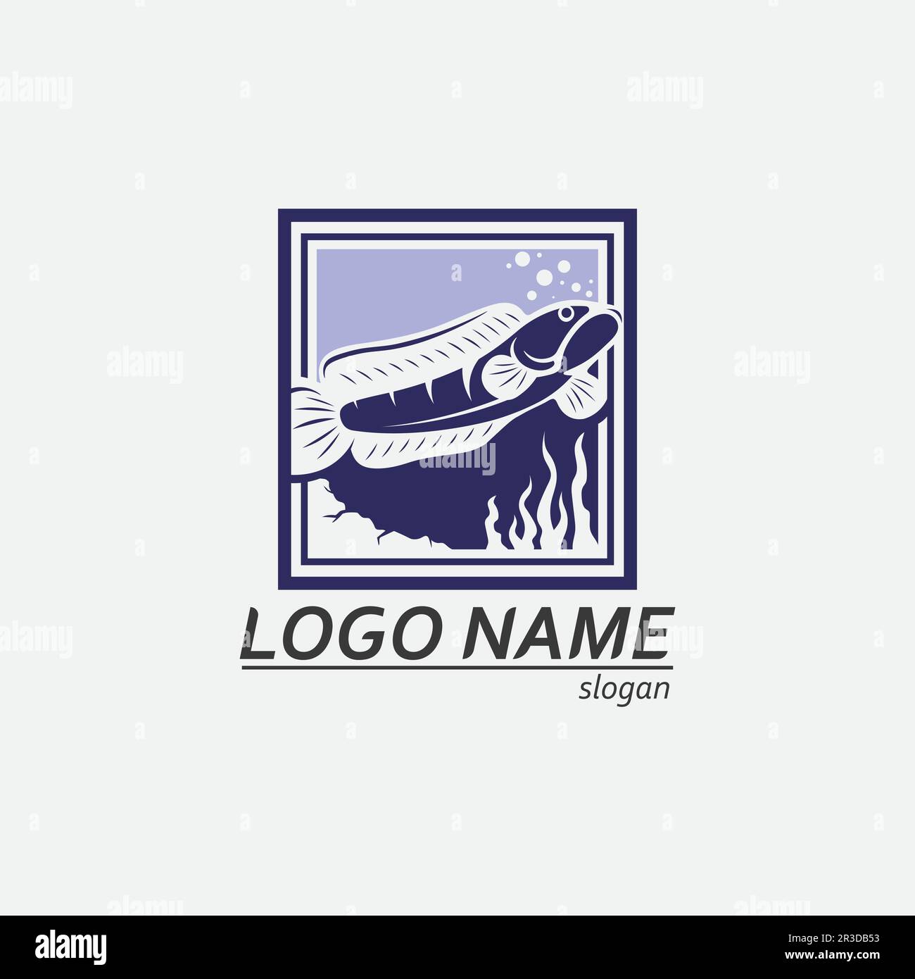 Channa Snakehead fish, Predator Fish, animal underwater design, logo ...