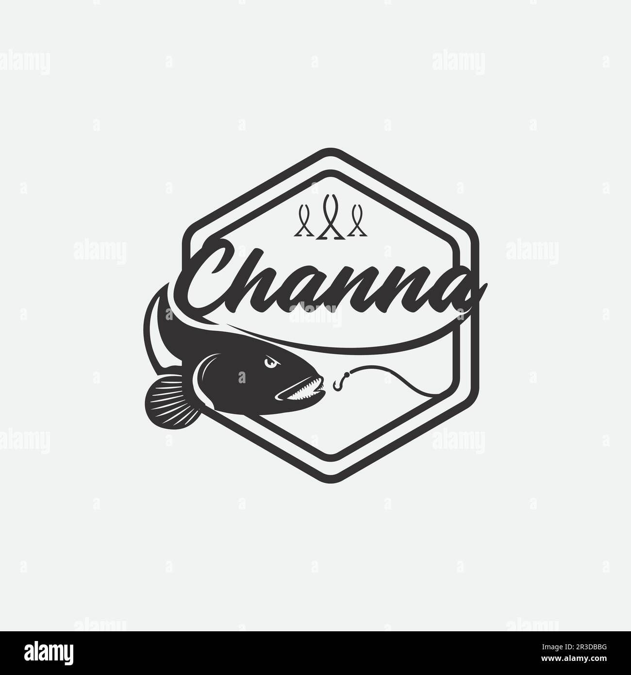 Channa Snakehead fish, Predator Fish, animal underwater design, logo ...