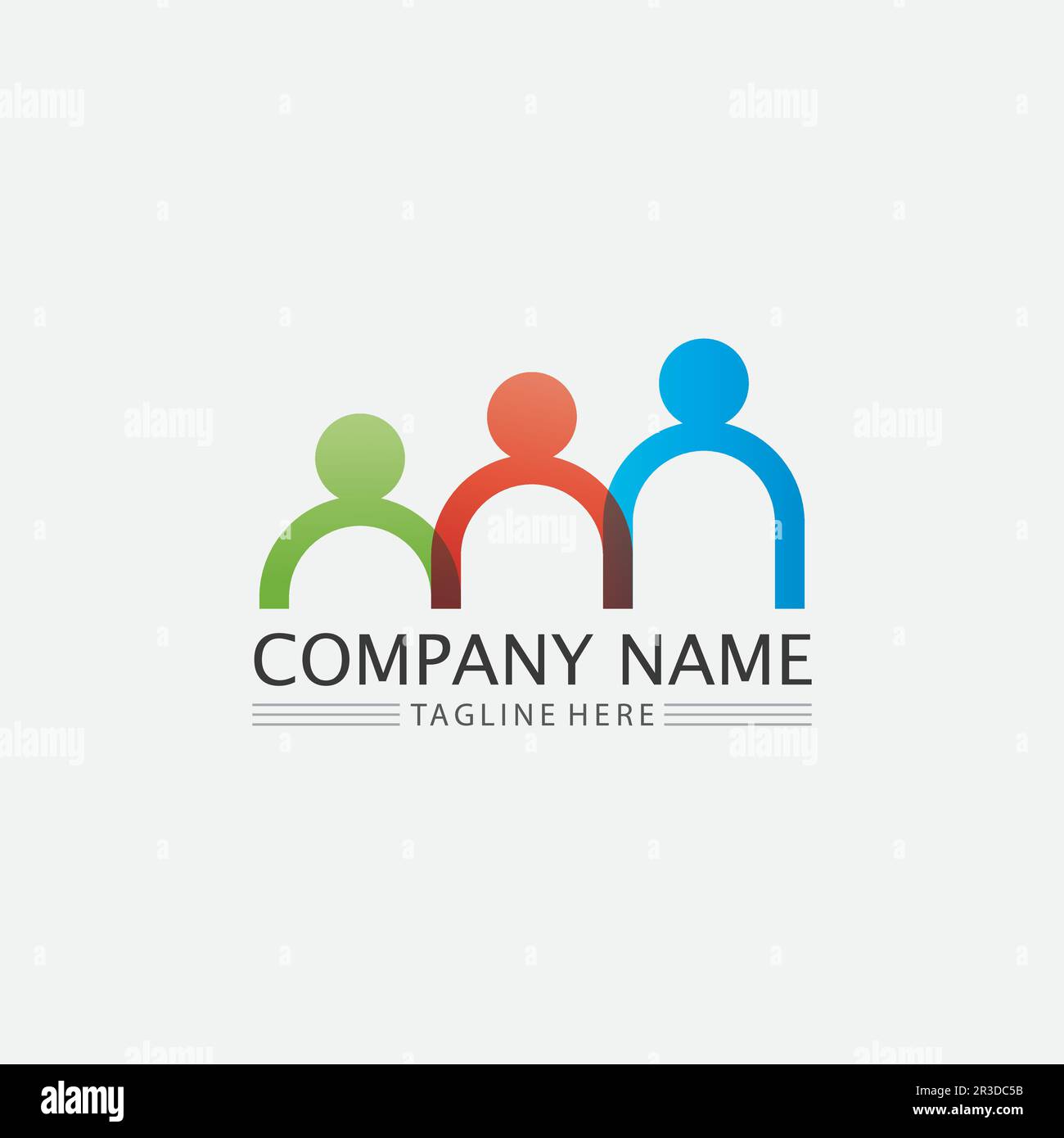People logo, Team, Succes people work, Group and Community, Group ...