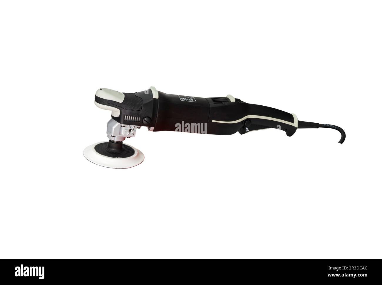 Machine polishing for car care, isolated on white background Stock ...