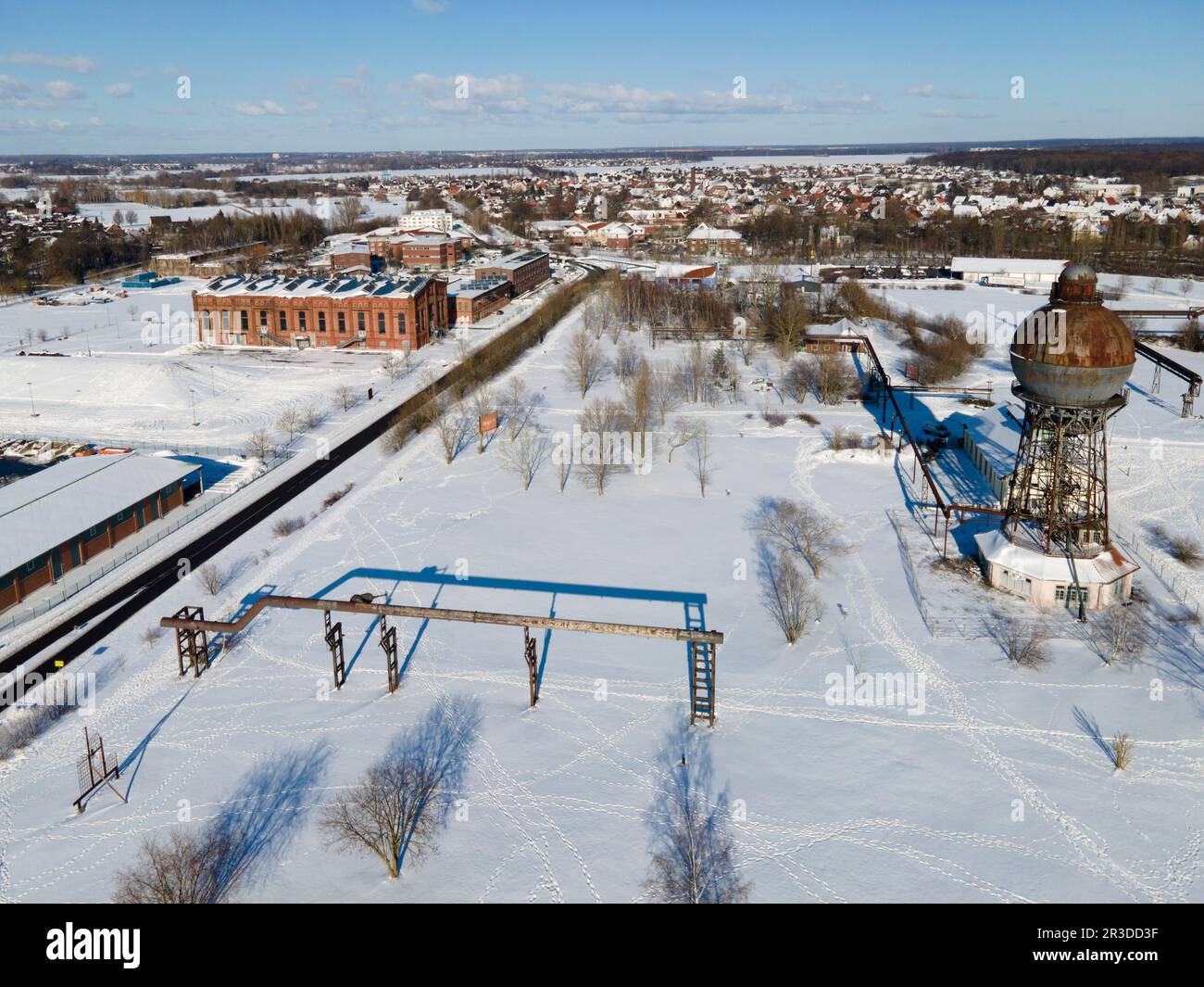 Watertower from Ilsede Stock Photo - Alamy