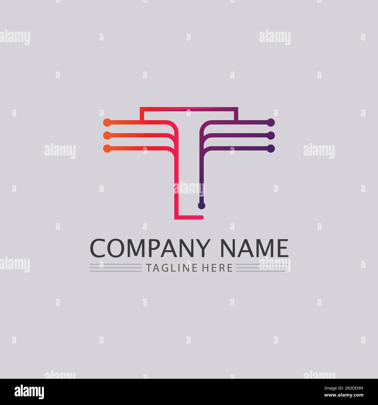 T letter and font T logo vector font alphabet design and icon T Stock ...