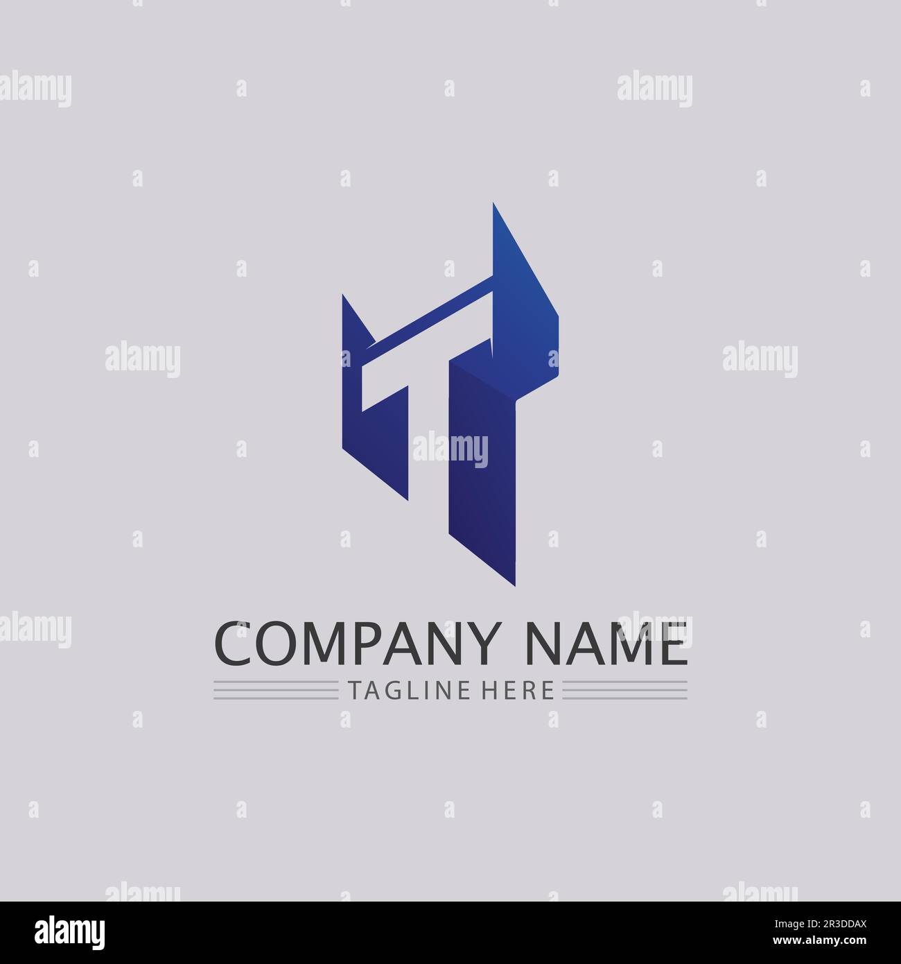 T letter and font T logo vector font alphabet design and icon T Stock ...