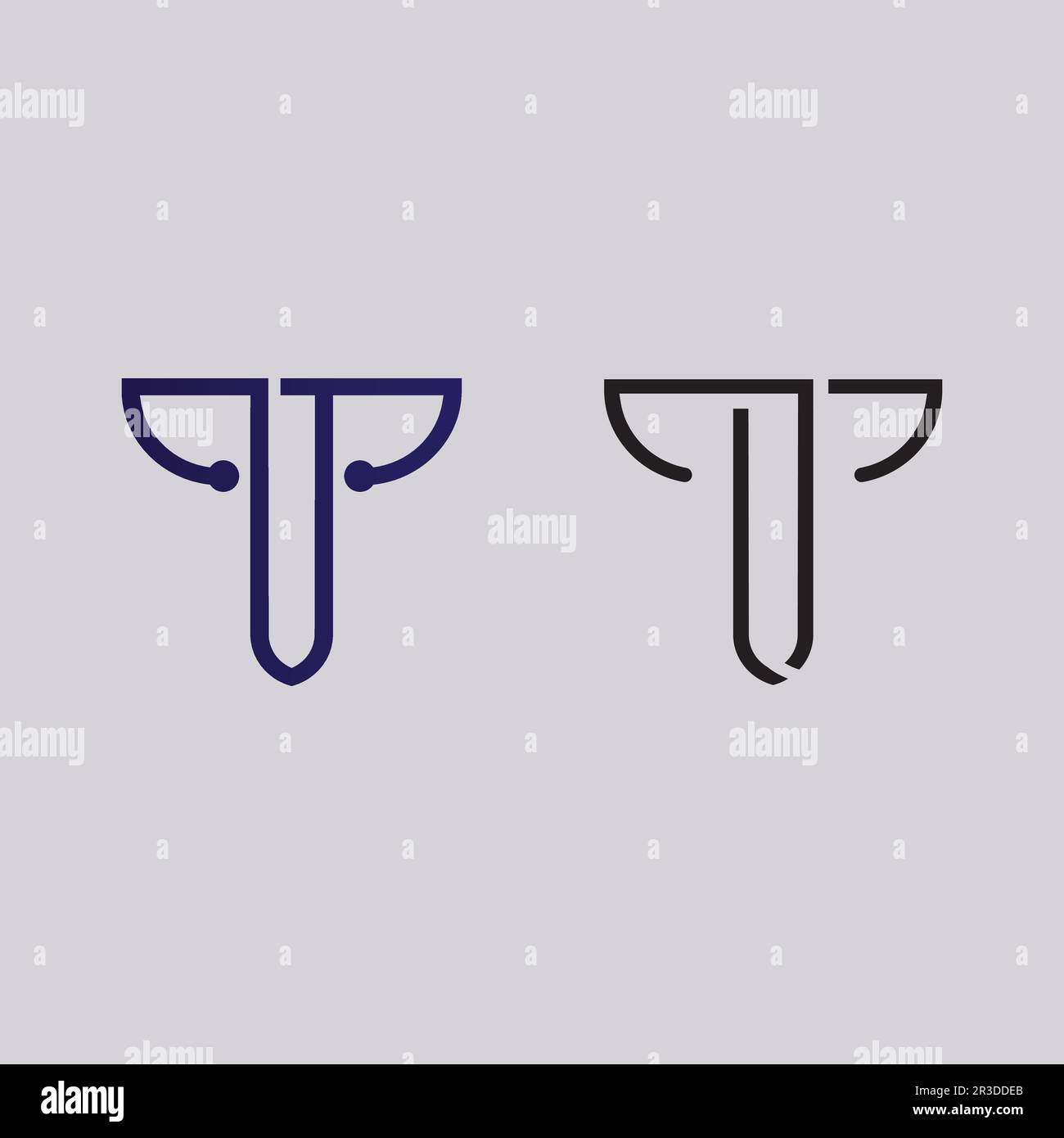 T letter, T logo vector font alphabet design and icon T Stock Vector ...