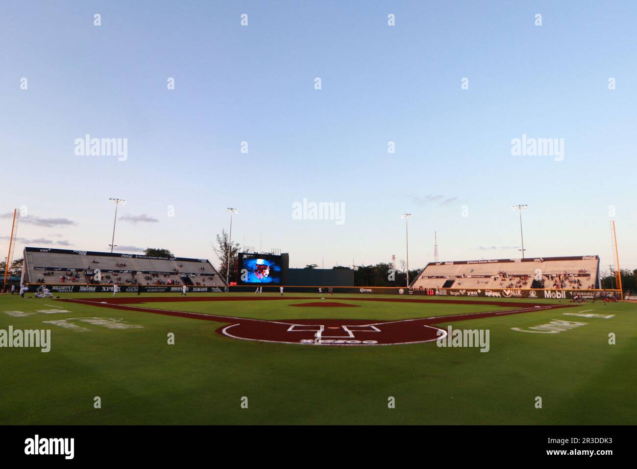 May 22, 2023 Mexico City, Mexico: General view of Beto Avila Stadium ...