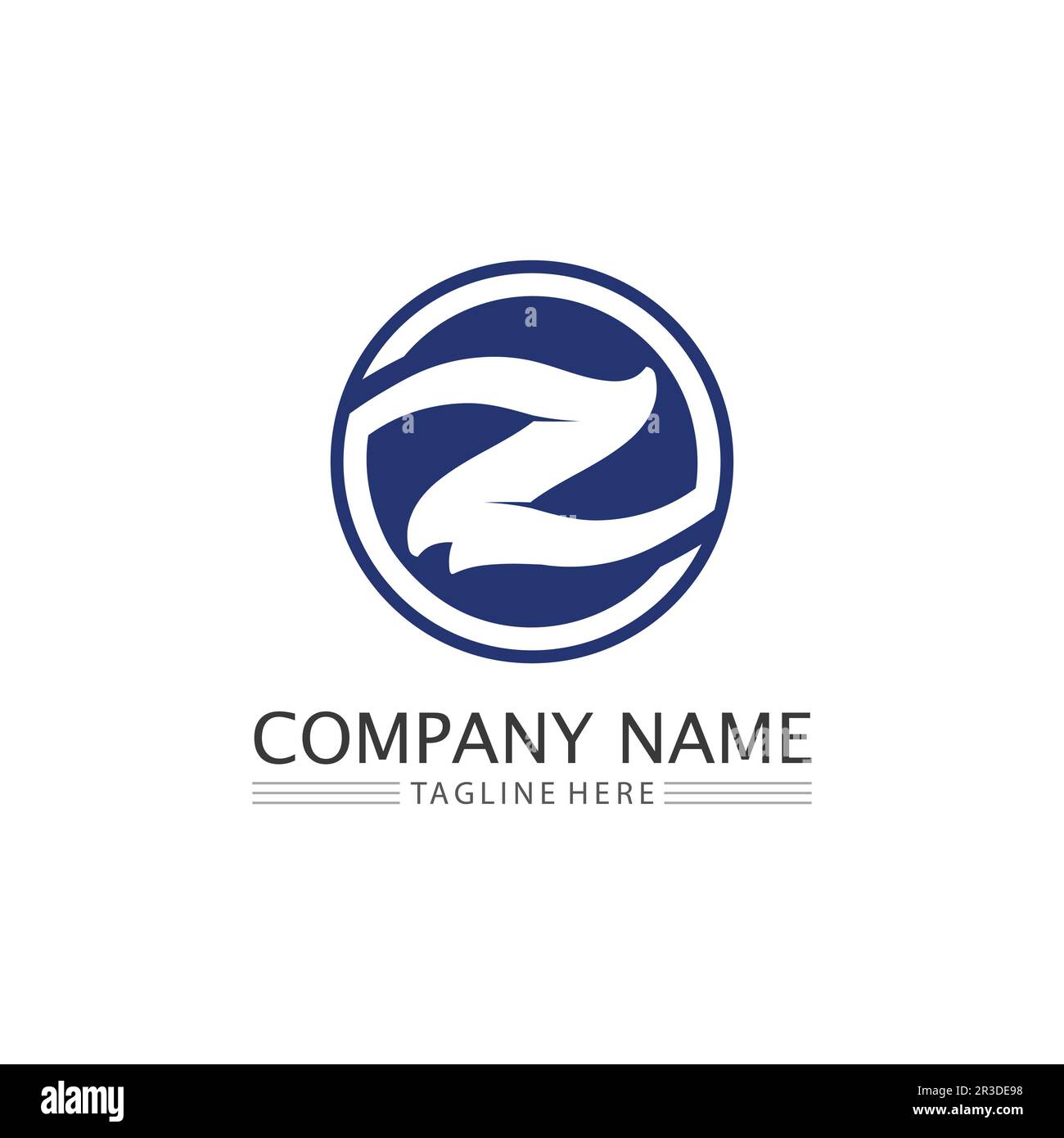 Z letter and font Z logo design vector identity illustration Stock ...