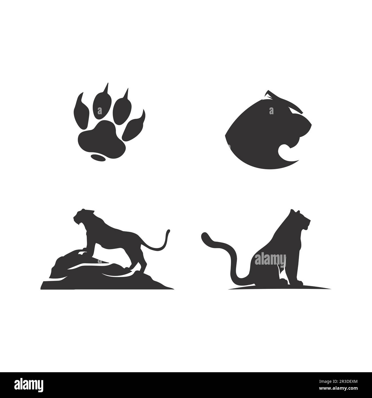 Tiger logo and mascot design animal Vector illustration Stock Vector ...