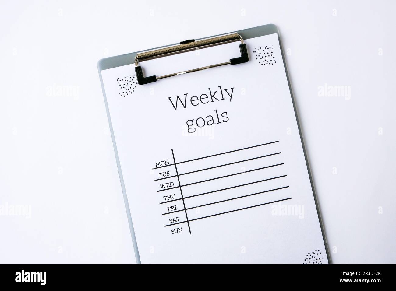 Printable weekly planner hi-res stock photography and images - Alamy