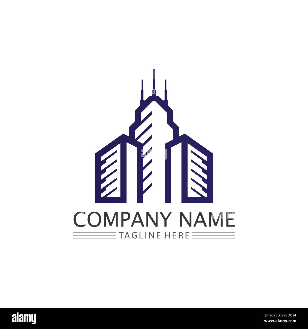 Real estate and home buildings vector logo icons template Stock Vector ...