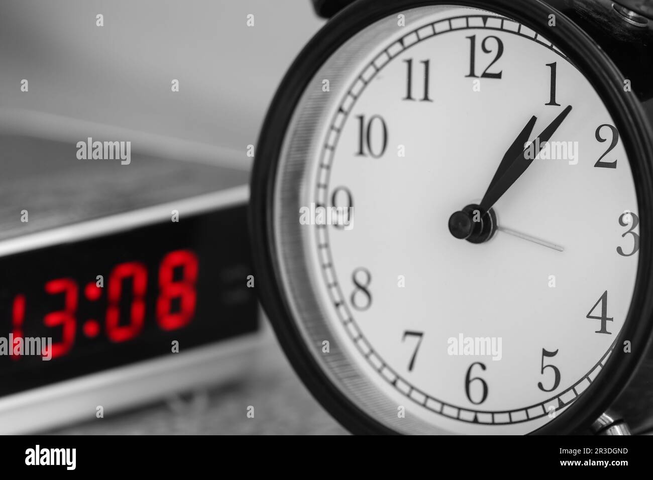 Vintage twin bell alarm hi-res stock photography and images - Alamy