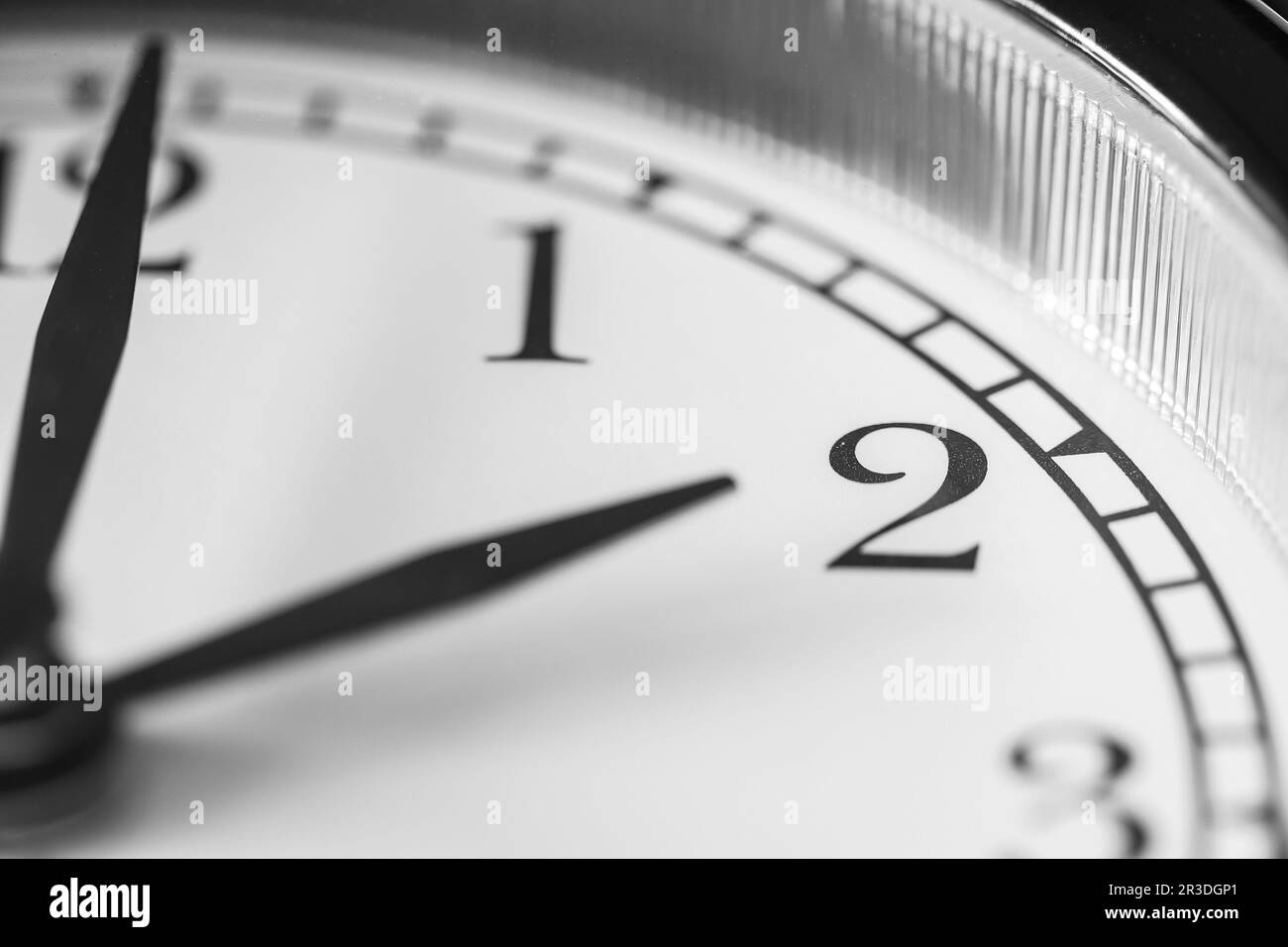 Two o'clock on clock face Stock Photo - Alamy