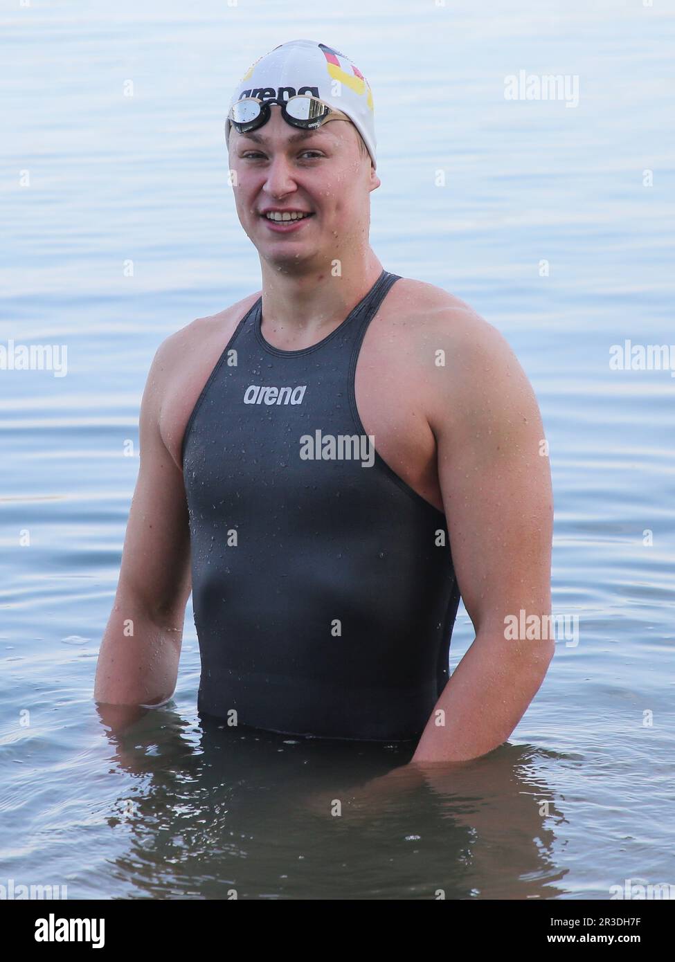 DSV open water swimmer Rob Muffels SC Magdeburg Stock Photo - Alamy