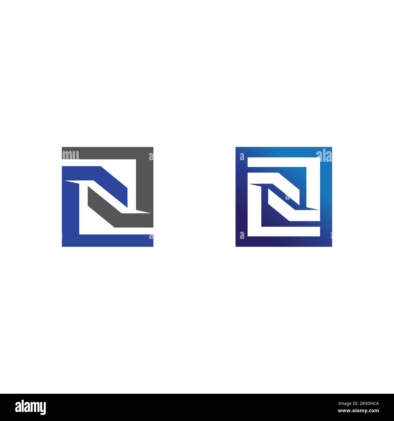 N letter and logo font company logo business and letter initial N ...