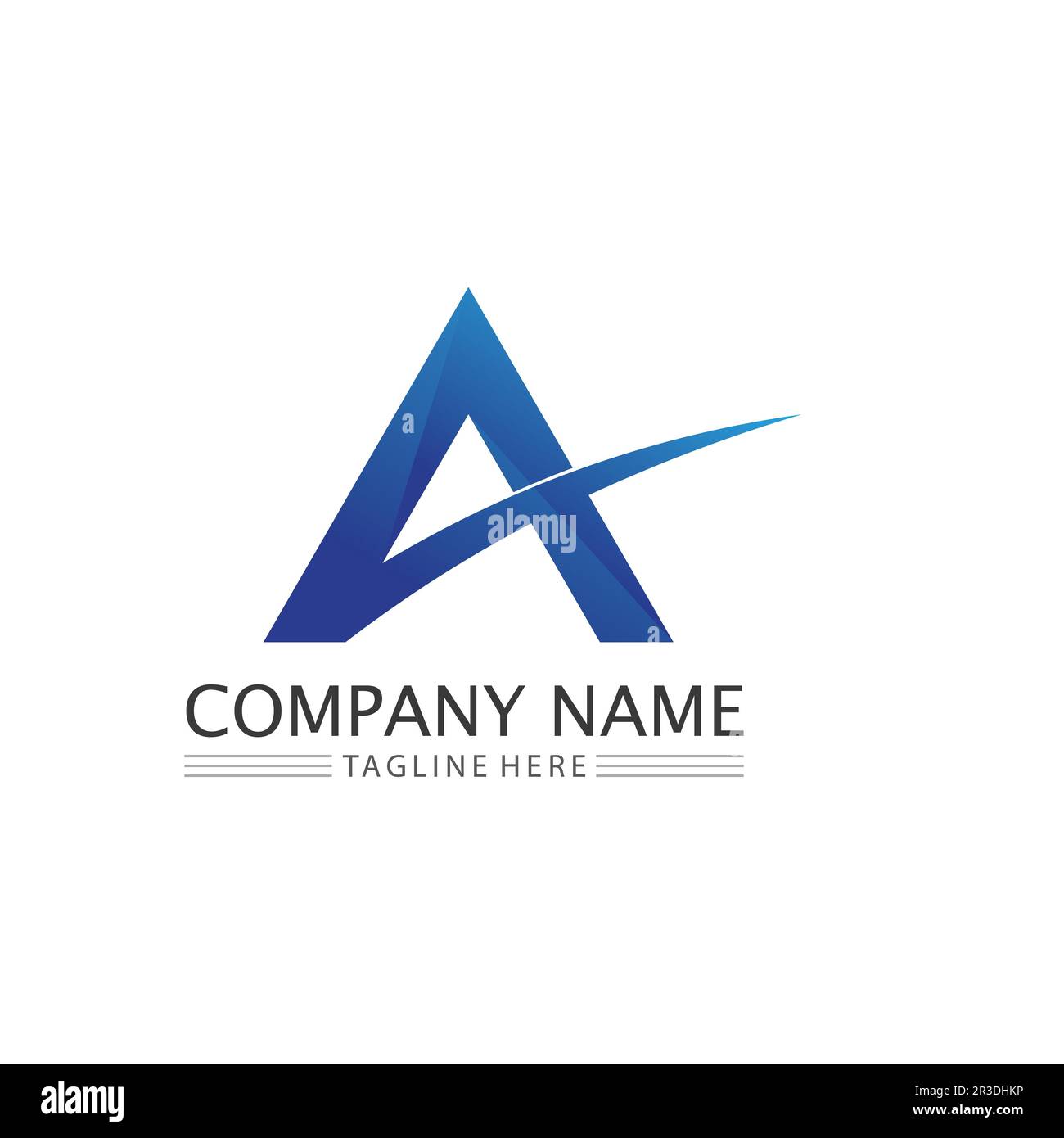 Business logo design concept hi-res stock photography and images - Alamy
